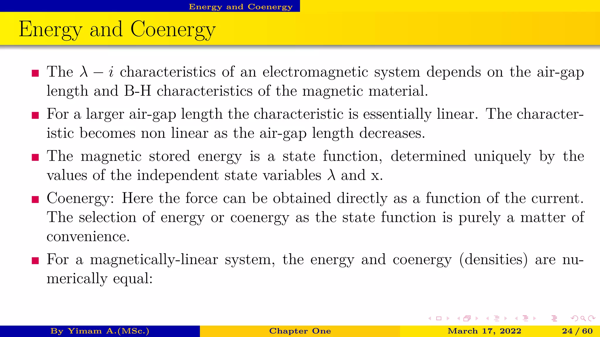 Principles of Electromechanical Energy Conversion | PDF