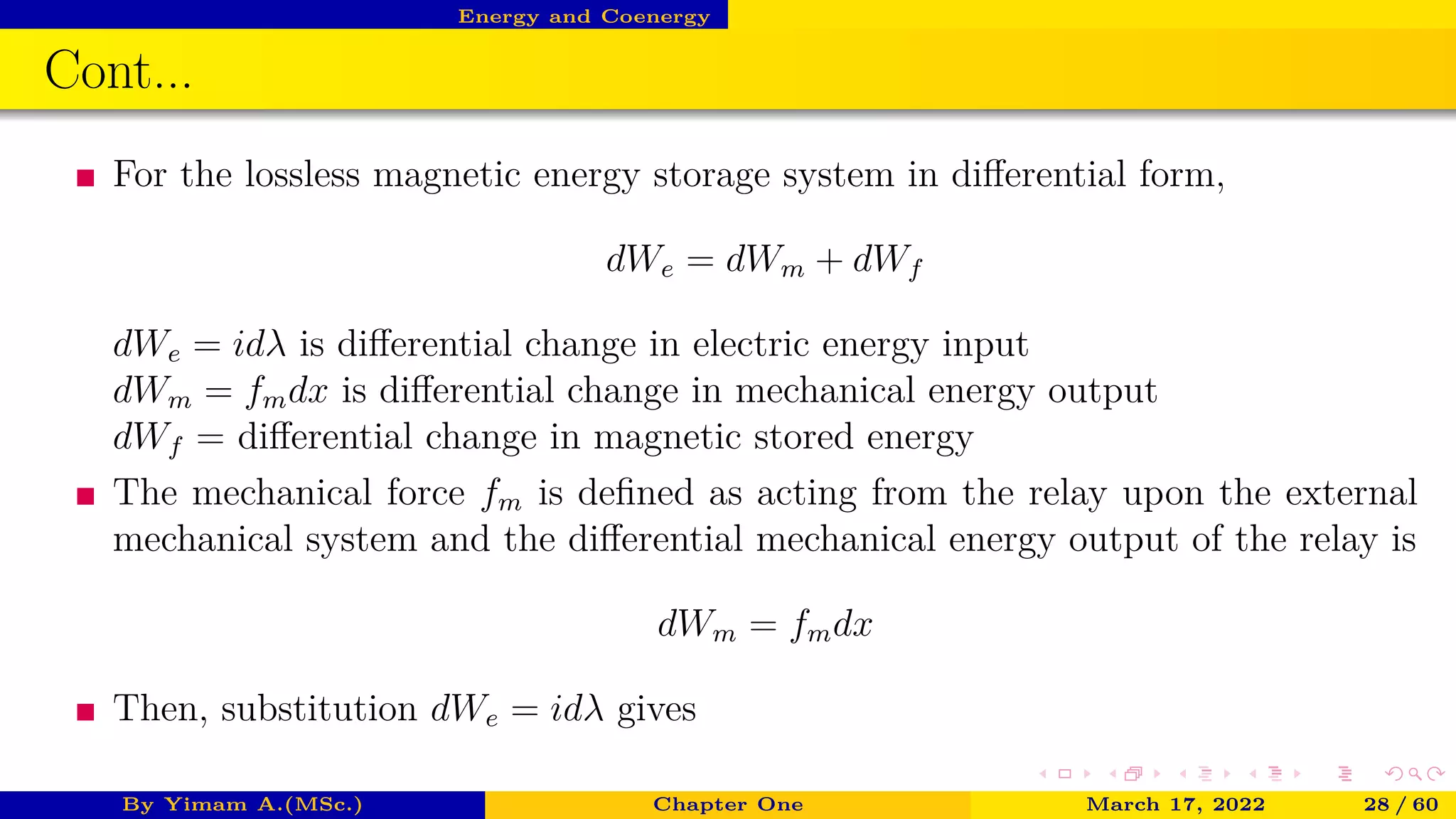 Principles of Electromechanical Energy Conversion | PDF