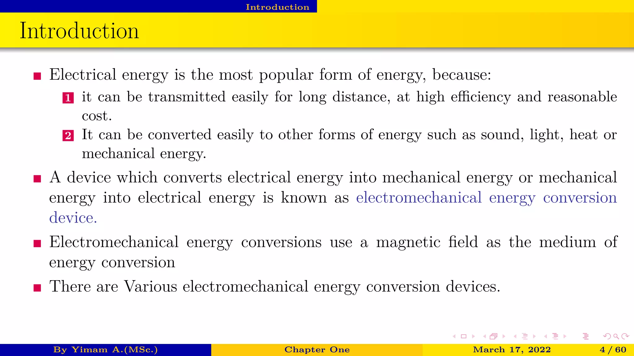 Principles of Electromechanical Energy Conversion | PDF