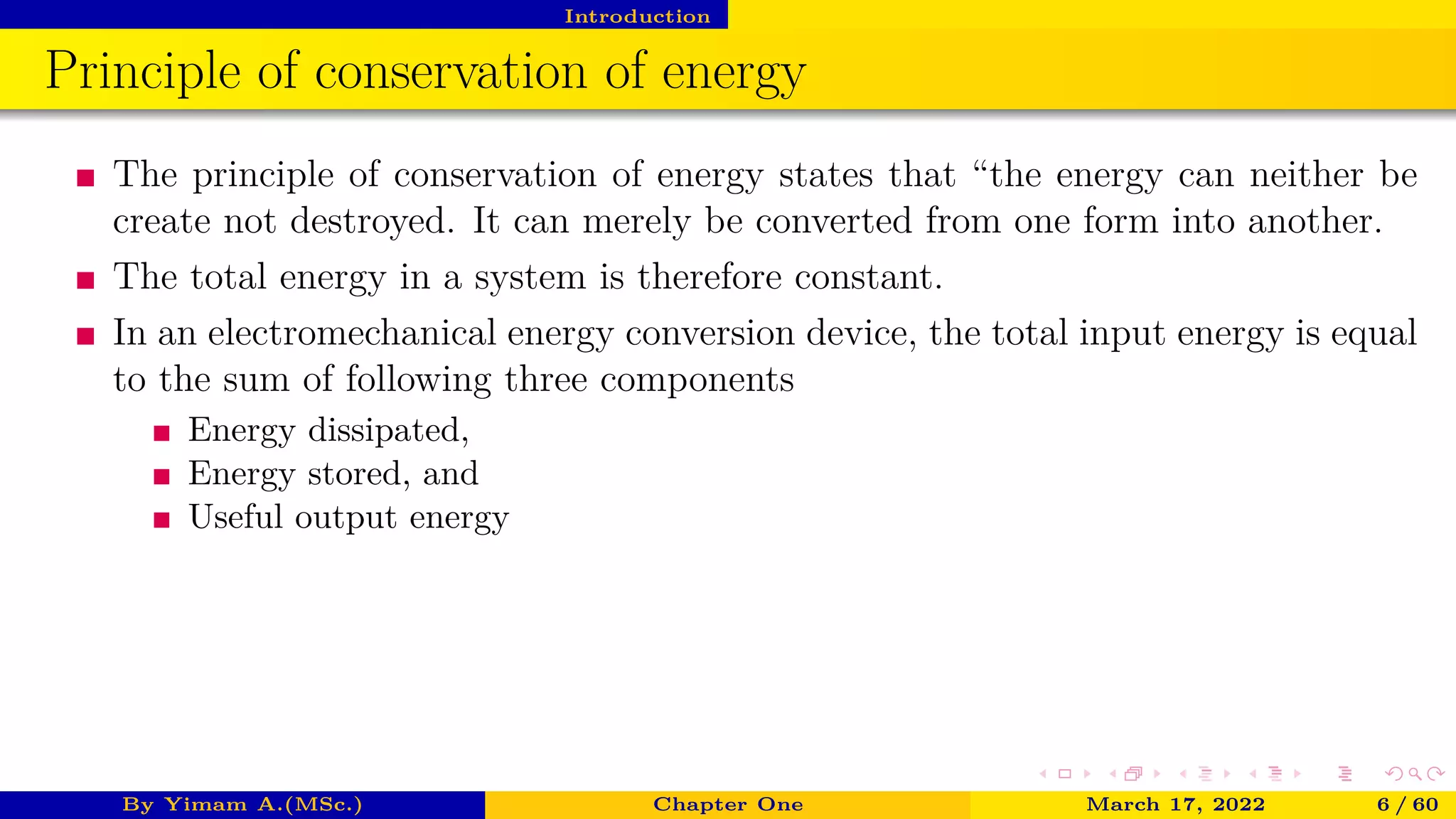 Principles of Electromechanical Energy Conversion | PDF
