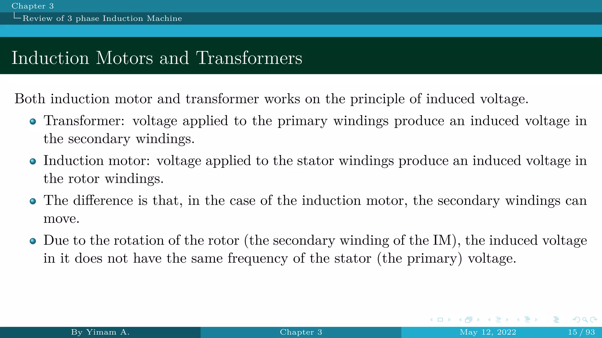 Three phase induction motors | PDF