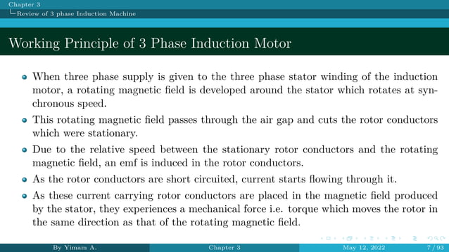 Three phase induction motors | PDF | Physics | Science