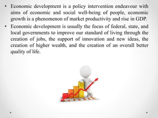 Ece impacts of infrastructural development on economy of india | PPT