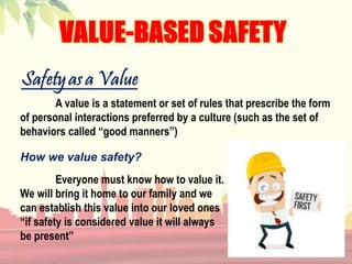 ece laws_Value-based and Off-the-job Safety report.pptx