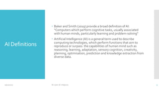 An Overview of Artificial Intelligence (AI) adoption in Education | PDF
