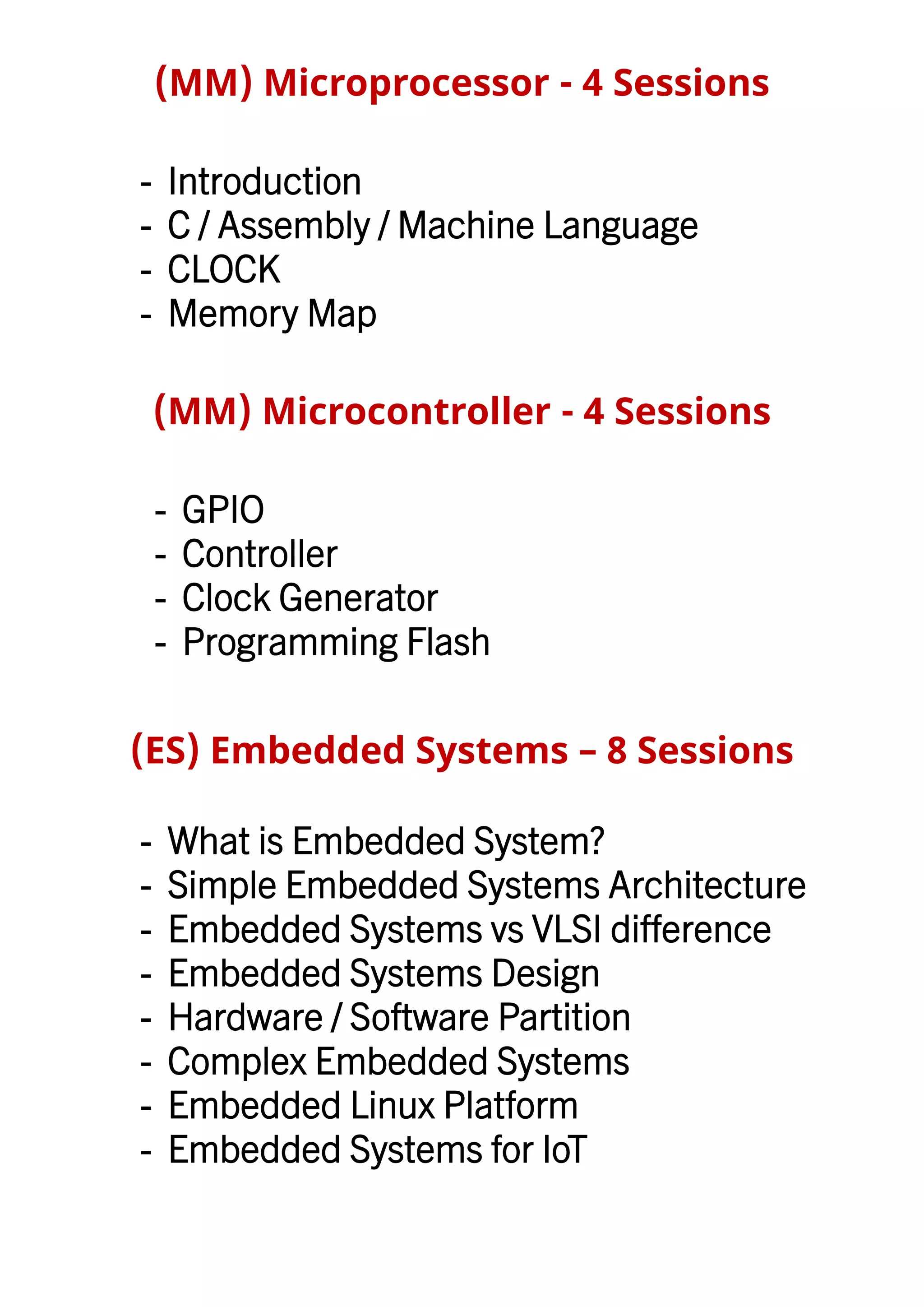 ECEN Academy Embedded Systems Programming Jan2022 batch | PDF