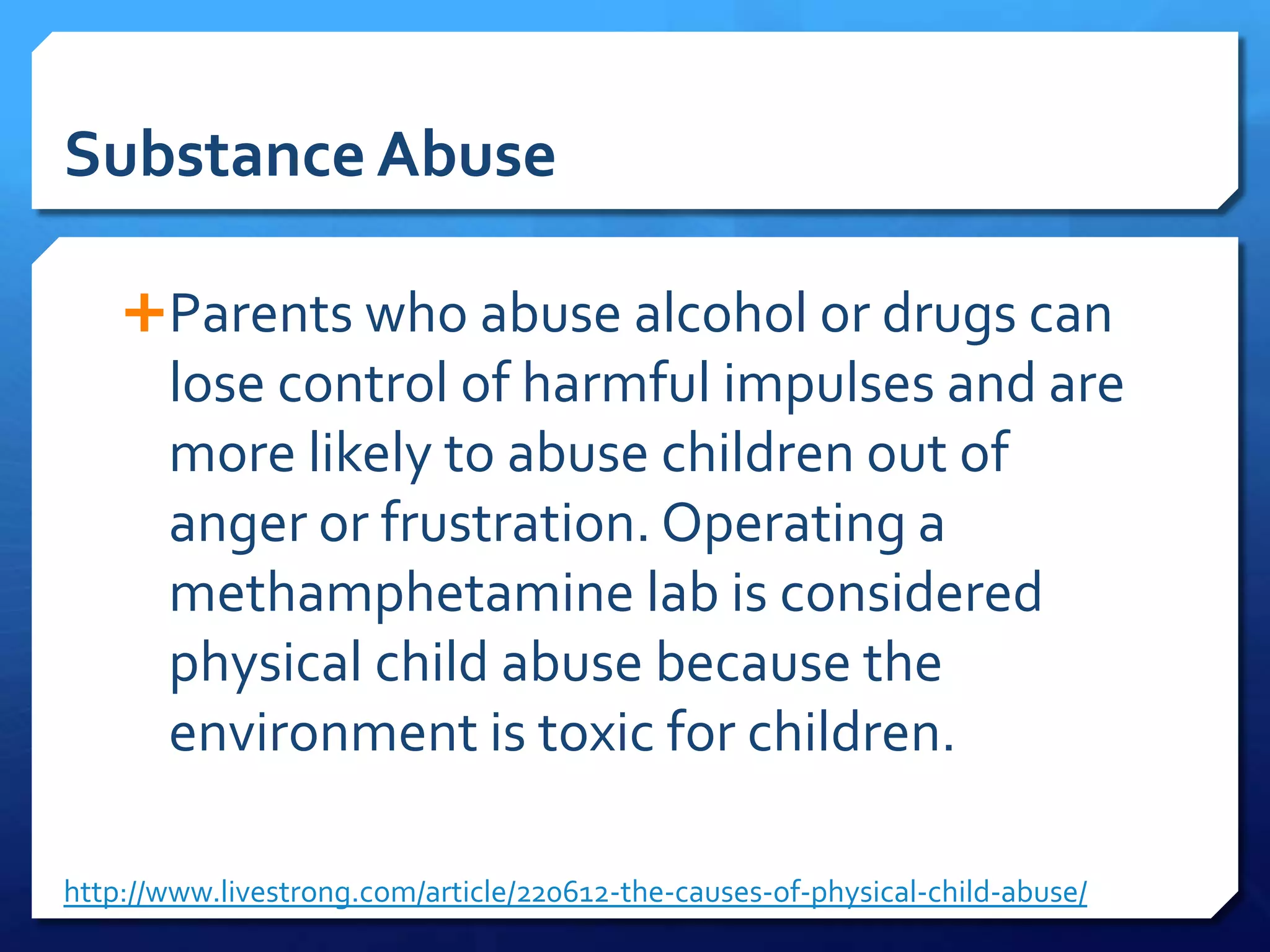physical Child Abuse | PPTX