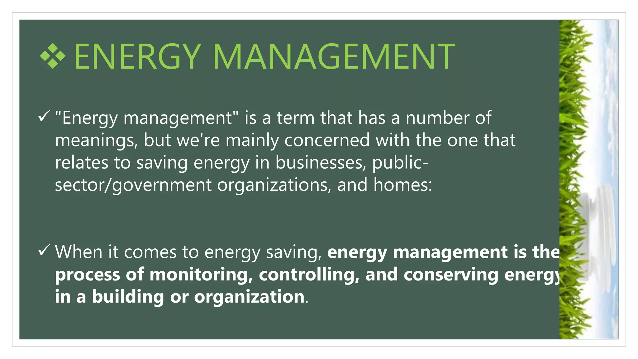 Ece ppt(energy management) | PPT
