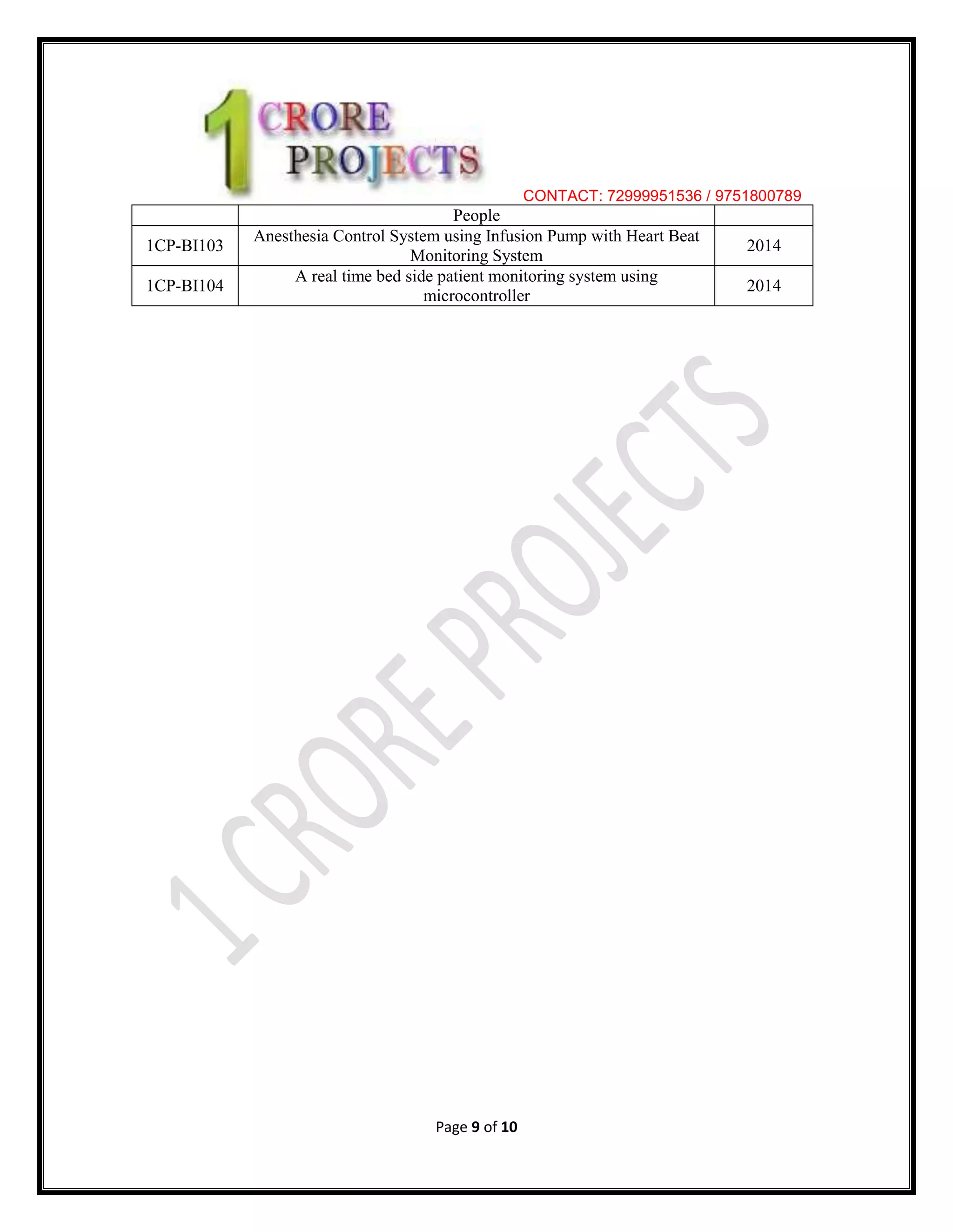 IEEE Projects ece projects | DOCX