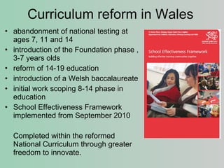 The School Curriculum in Wales and Devolution: Evidence Informed Policy ...