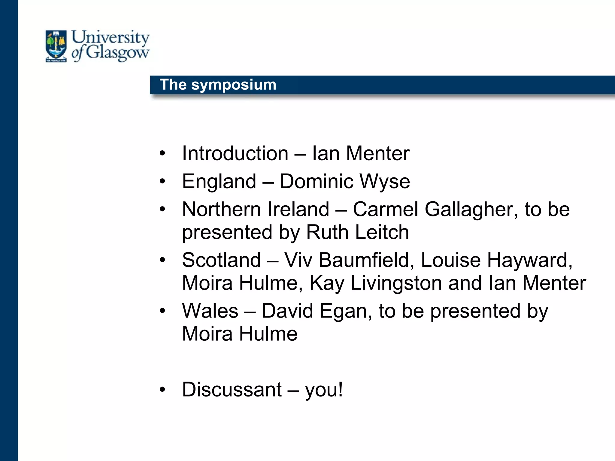 ECER 2010: Curriculum Reform in Four Nations: a home international ...