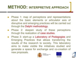 Ecer presentacion comunicacion: Nomads of Knowledge: Analysis of Disruptive Pedagogical ...