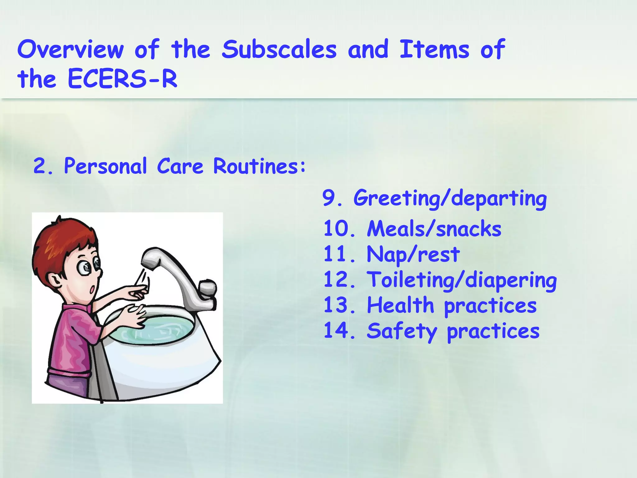 Ecers Overview | PPT