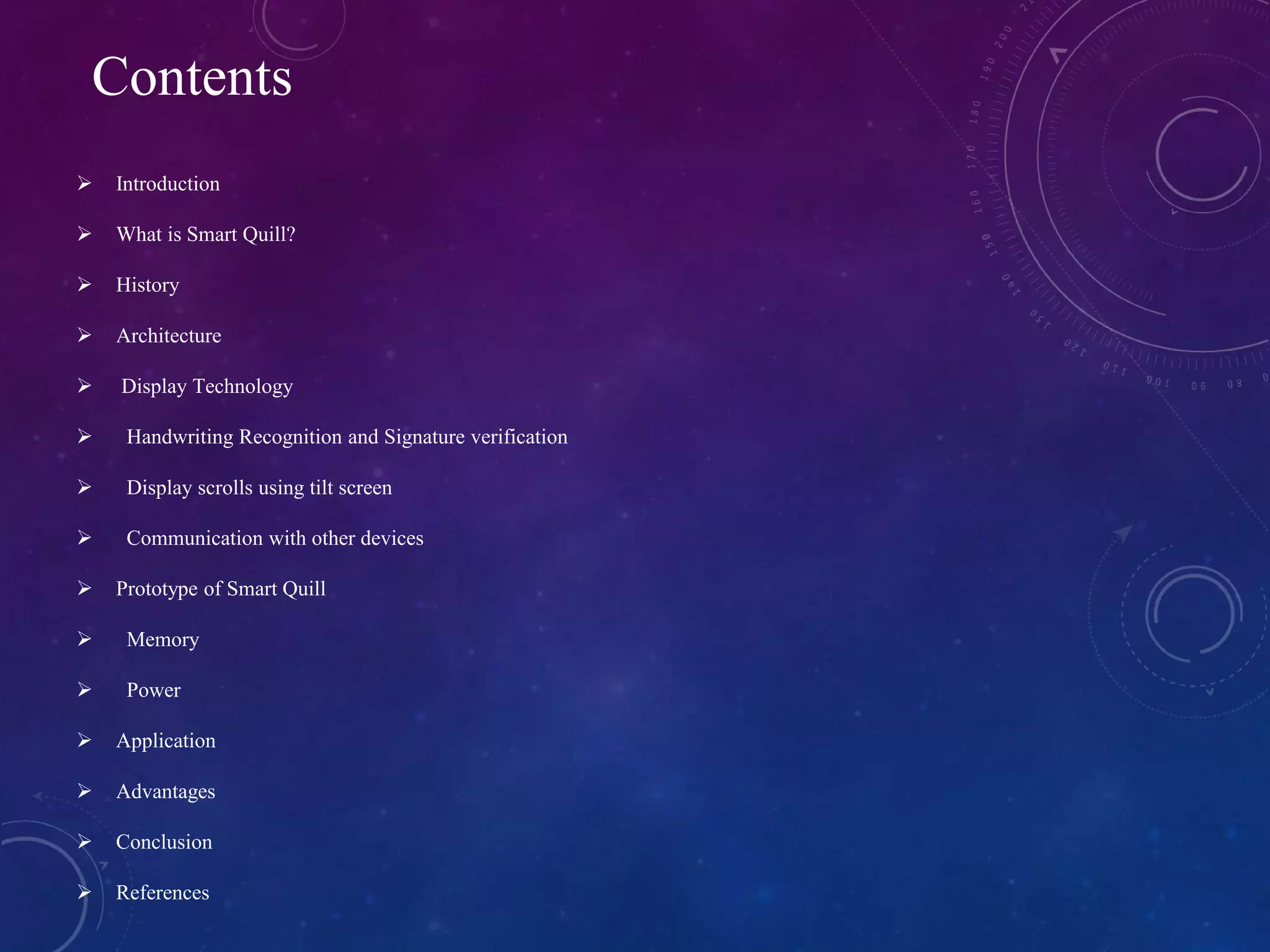 Ece smart quill ppt | PPTX