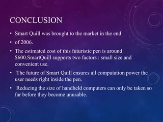 Ece smart quill ppt | PPT