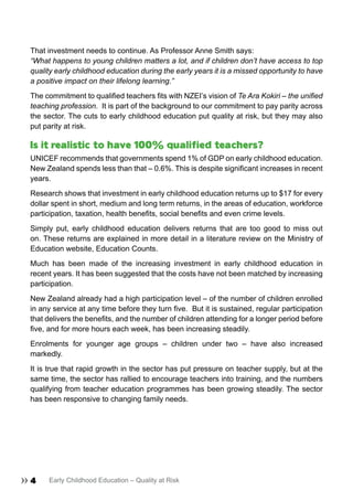 ECE Special Report Quality at Risk | PDF