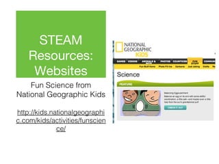Integrating STEAM into the ECE Classroom | PPT