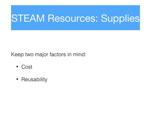 Integrating STEAM into the ECE Classroom | PPT