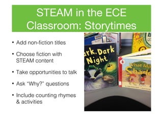 Integrating STEAM into the ECE Classroom | PPT