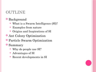 ECE CSE Soft Computing Swarm Intelligence (SI) PPT.pptx