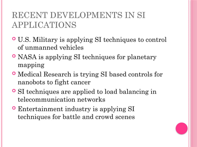 ECE CSE Soft Computing Swarm Intelligence (SI) PPT.pptx