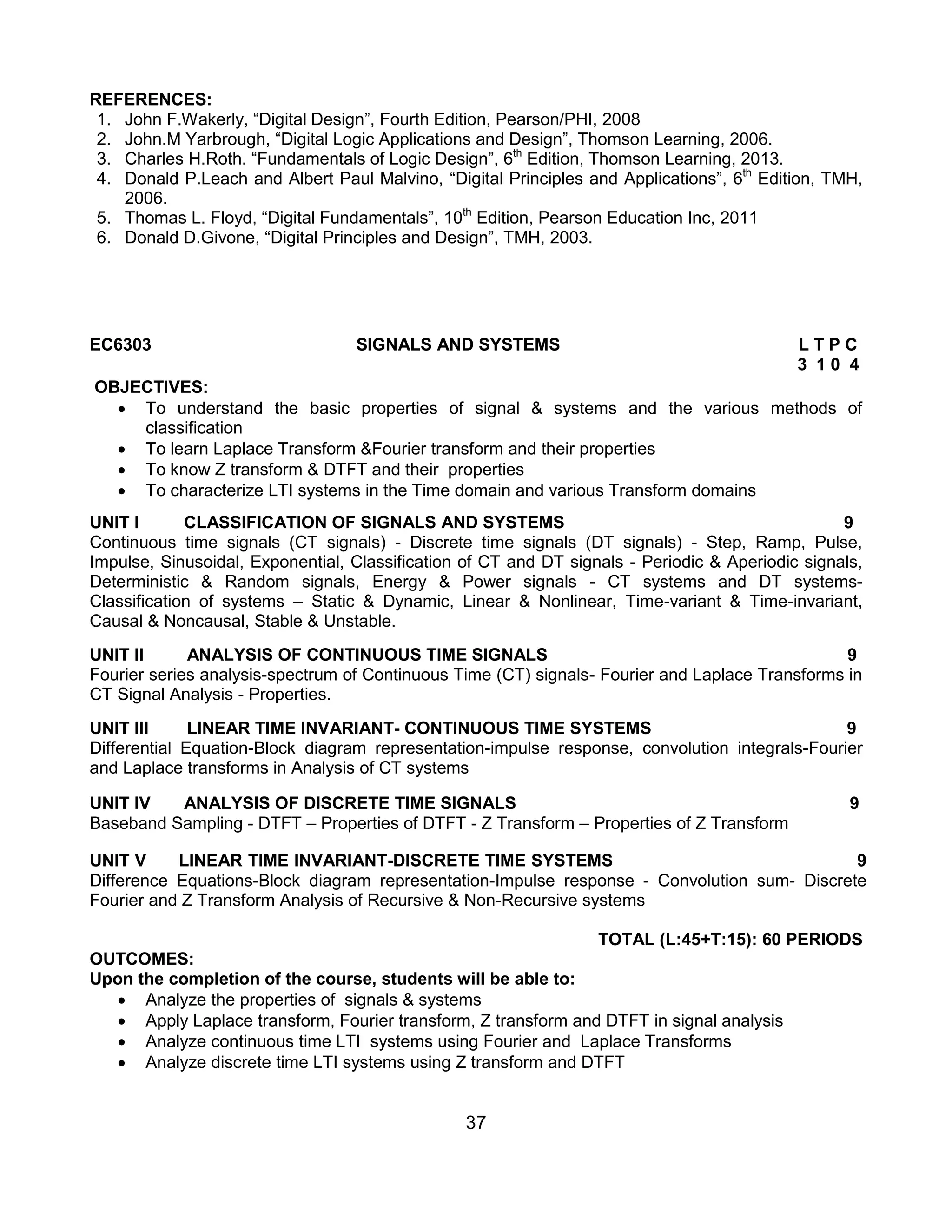 Ece syllabus anna university | PDF