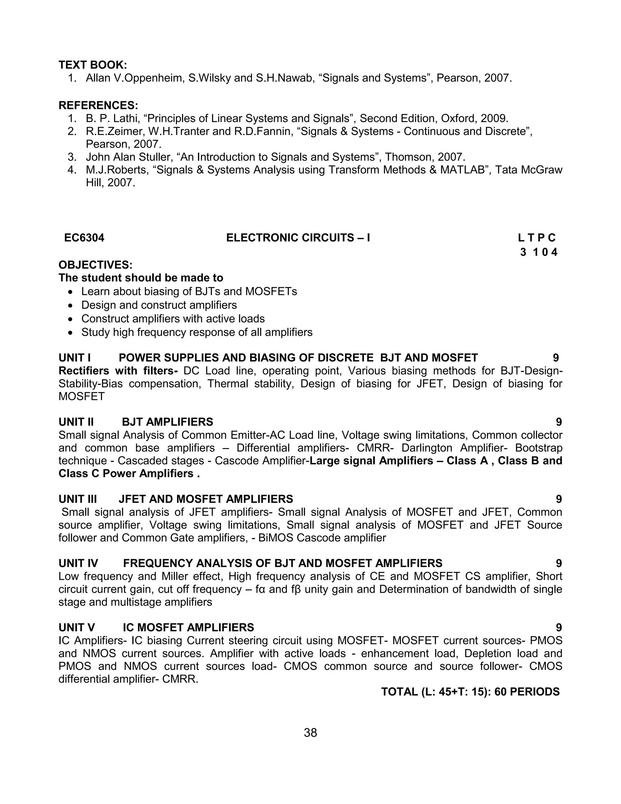 Ece syllabus anna university | PDF