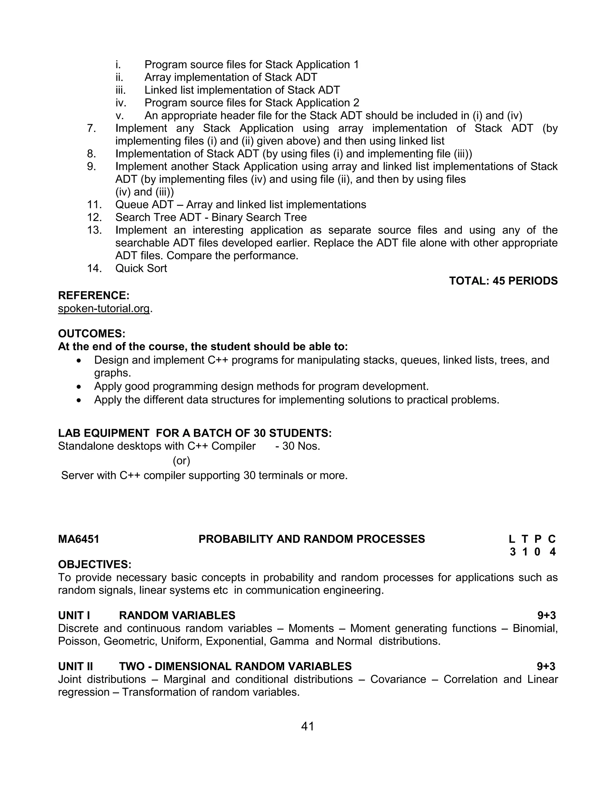 Ece syllabus anna university | PDF