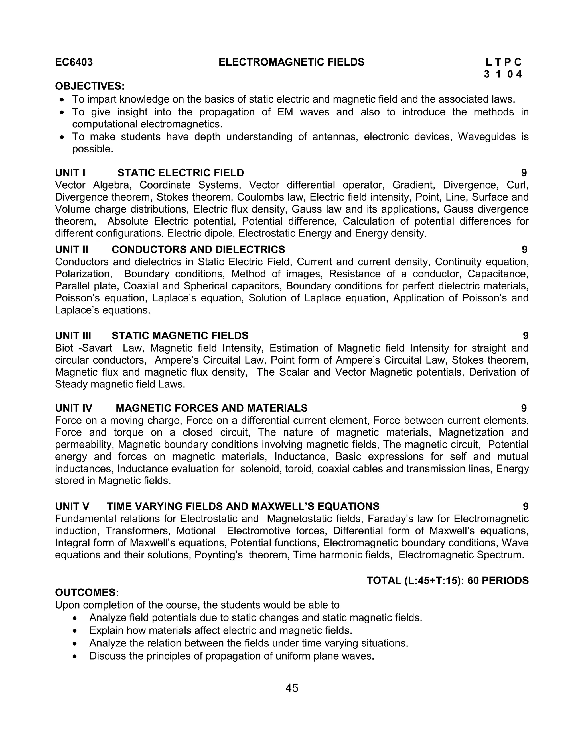 Ece syllabus anna university | PDF