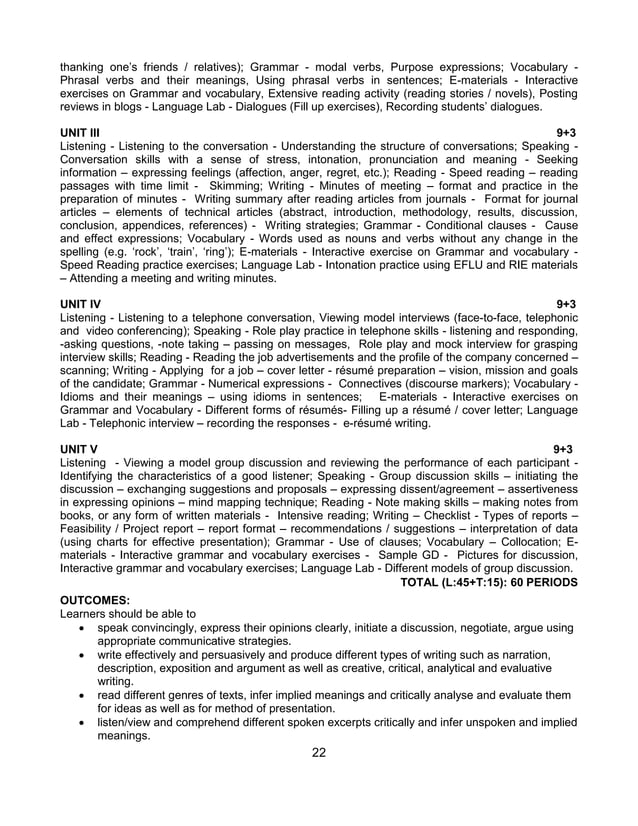 Ece syllabus anna university | PDF