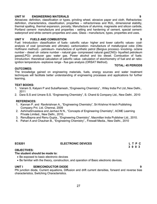 Ece syllabus anna university | PDF