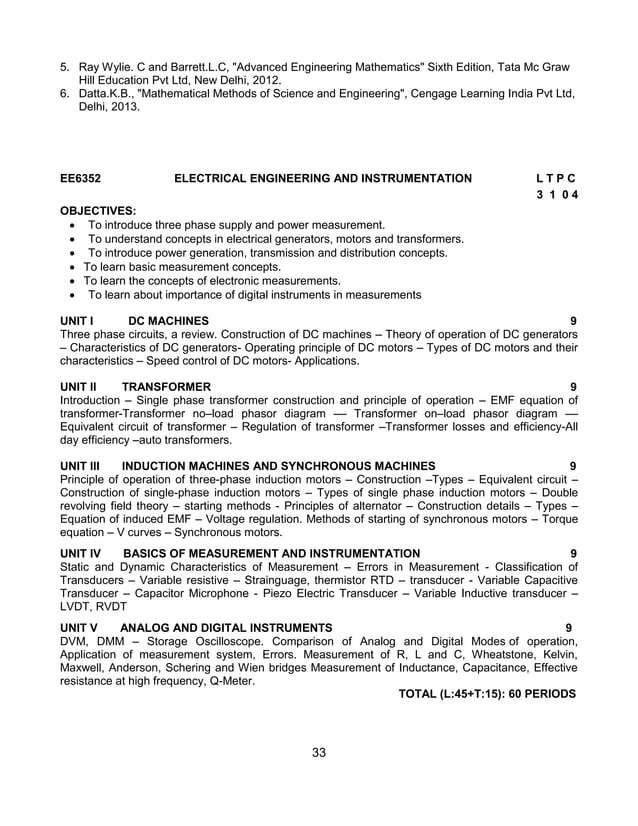 Ece syllabus anna university | PDF