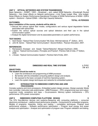 Ece syllabus anna university | PDF