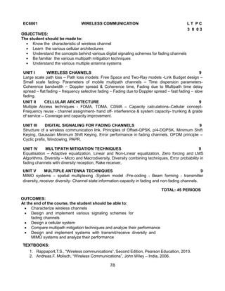 Ece syllabus anna university | PDF