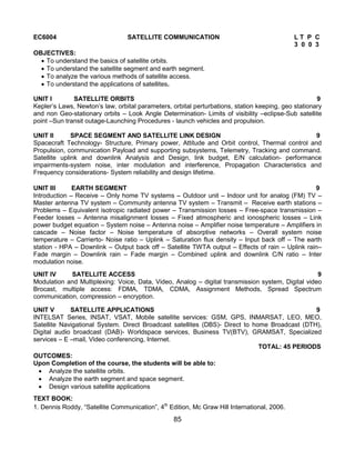 Ece syllabus anna university | PDF