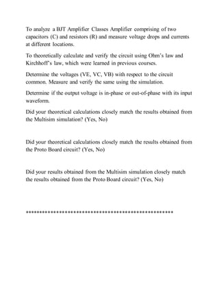 ECET 220 Enthusiastic Study / snaptutorial.com