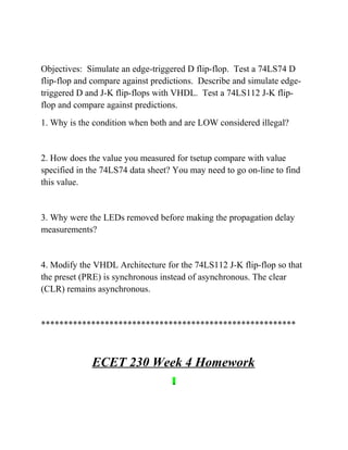 ECET 230 Massive Success--snaptutorial.com