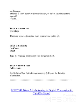 Ecet 340 Teaching Effectively--tutorialrank.com