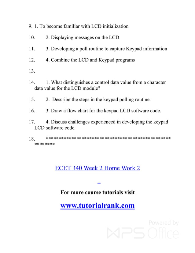 Ecet 340 Teaching Effectively--tutorialrank.com