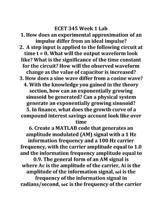 ECET 345 Entire Course NEW | DOCX