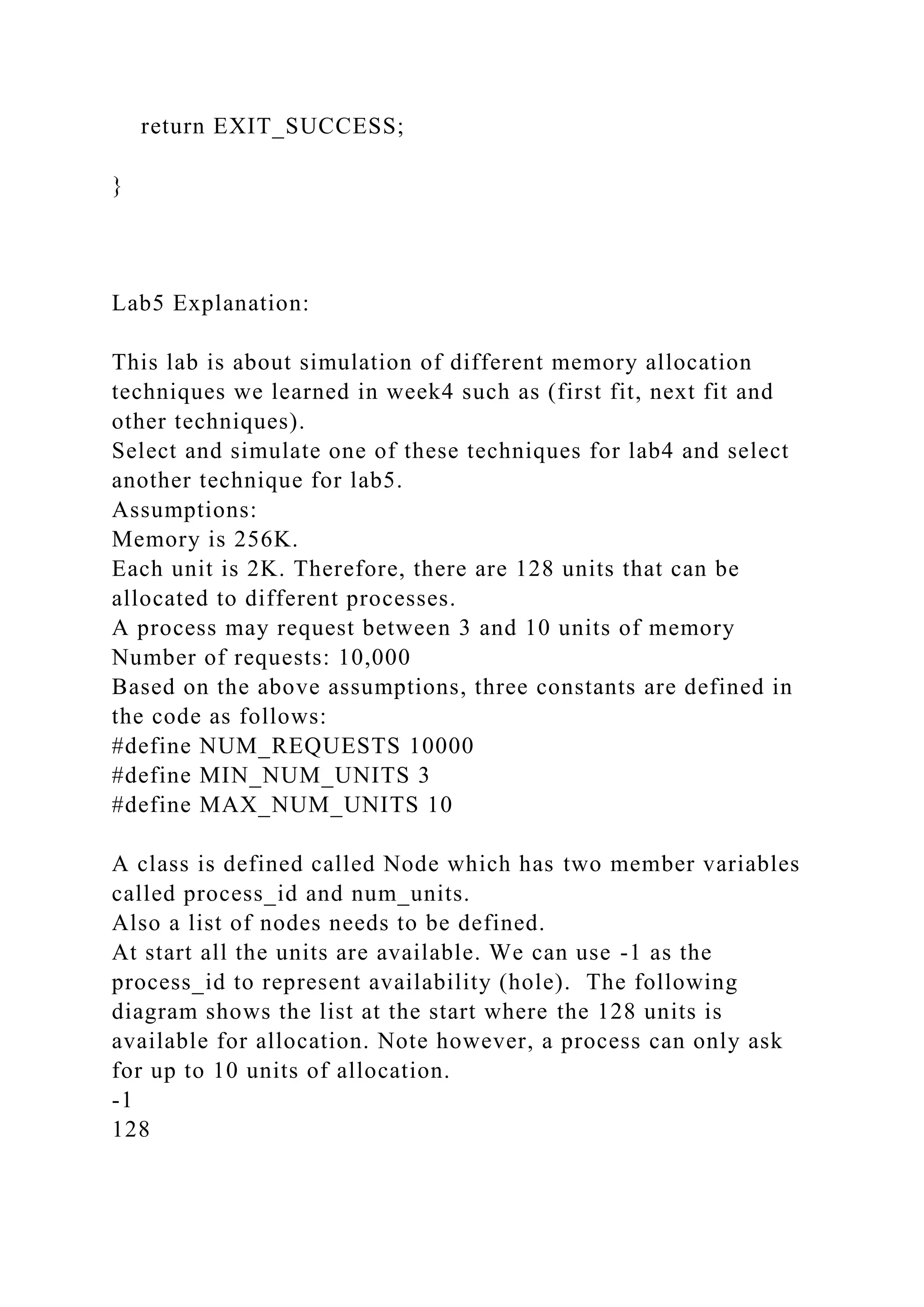 ECET360 - iLab 4 skeleton#include cstdlib#include c.docx | Operating Systems | Computer Software ...