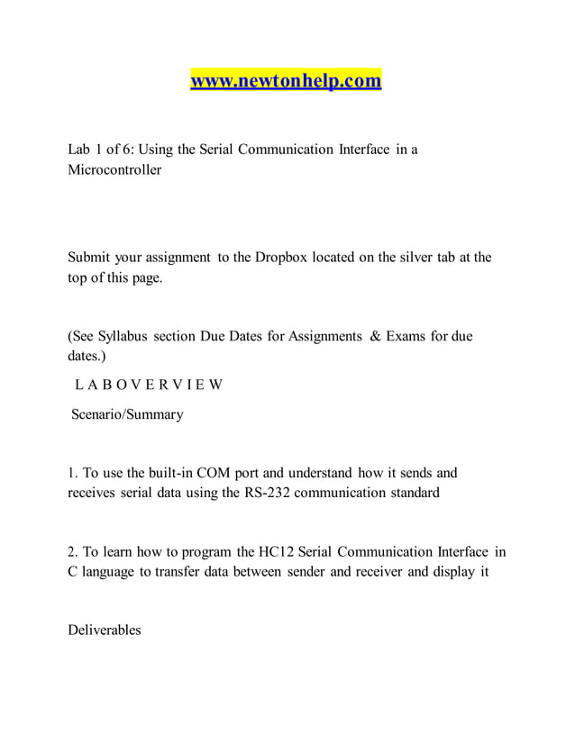 ECET 365 Success Begins/Newtonhelp.com