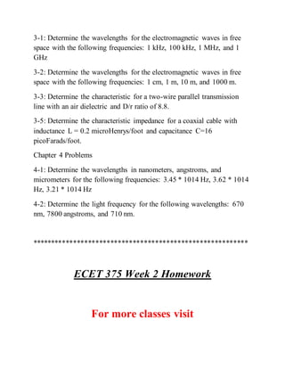 Ecet 375 Massive Success / snaptutorial.com