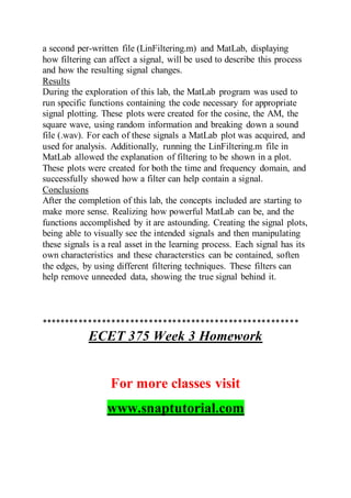 Ecet 375 Education Specialist-snaptutorial.com