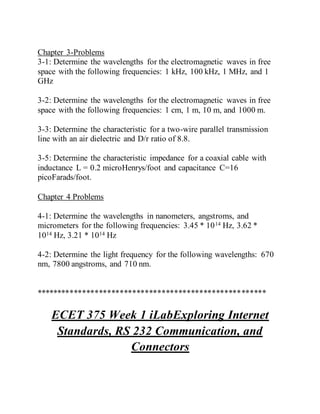 Ecet 375 Education Redefined - snaptutorial.com