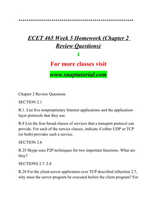 ECET 465 Technology levels--snaptutorial.com