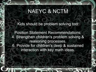 ECE Teachers as Mathematicians | PPT