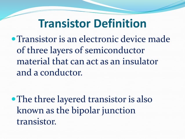ECE Transistor PPT.pptx