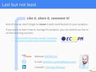 EU project proposal preparation process | PDF