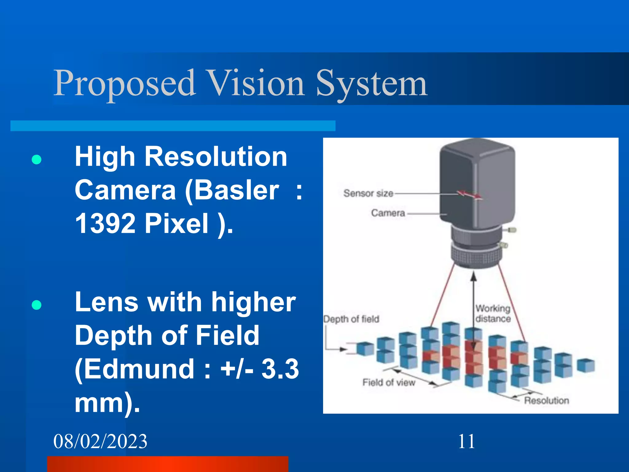 Ahmed Elmalla ECE Bonding Vision System proposal by Python & Computer ...